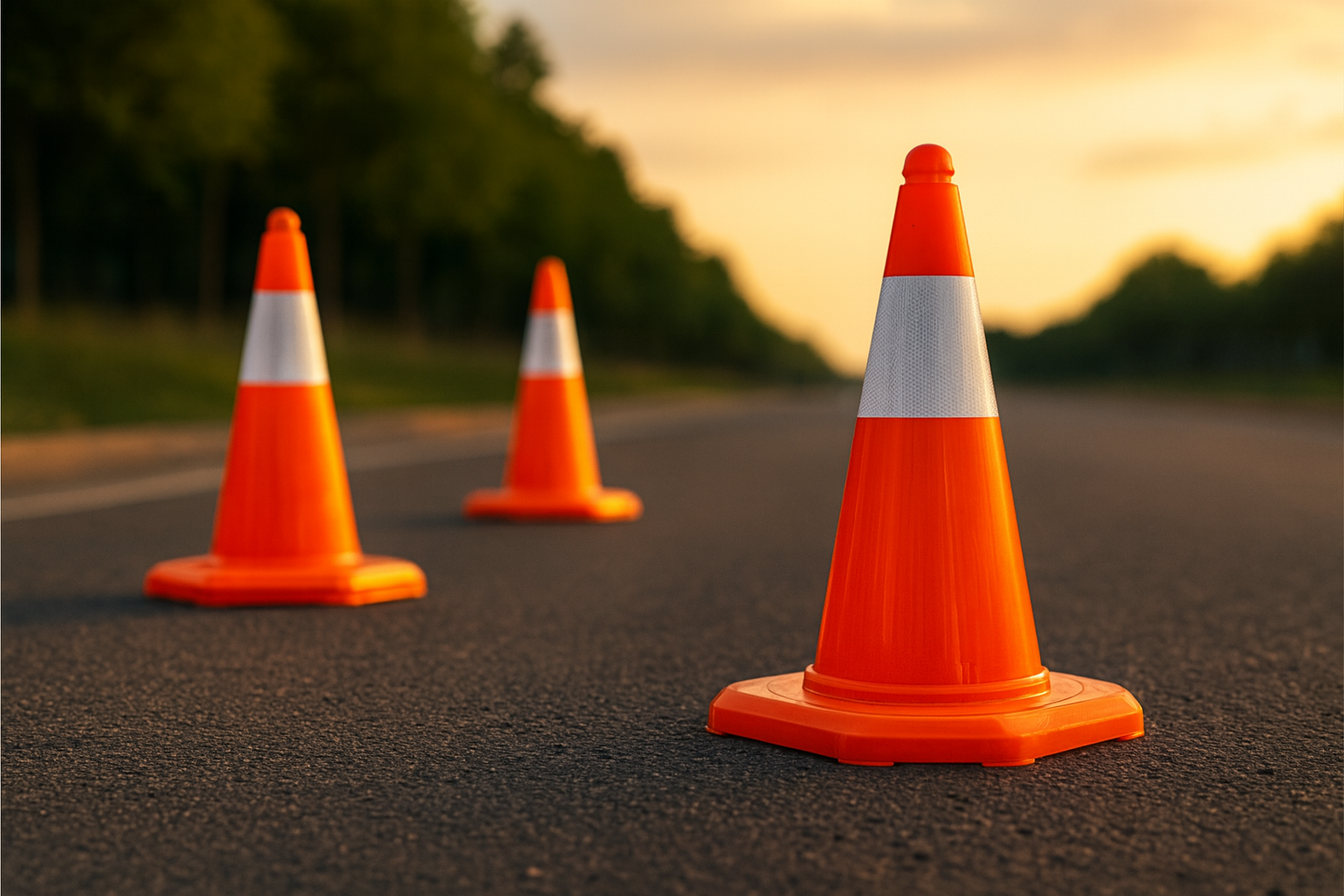 Premium Traffic Pylons UK | Durable Road Pylons for Safety