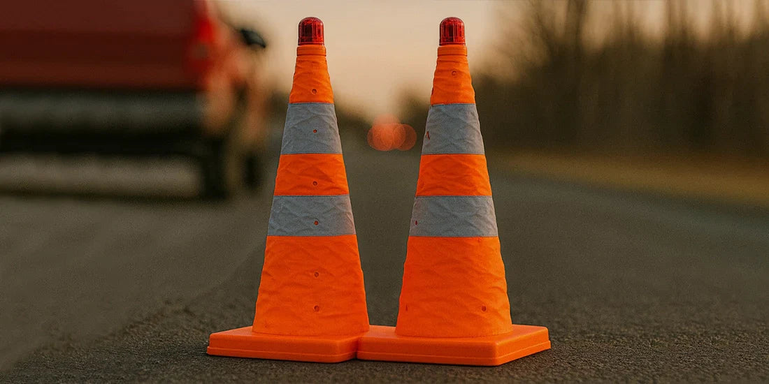 Top Uses of Foldable Traffic Cones for Businesses & Site Managers