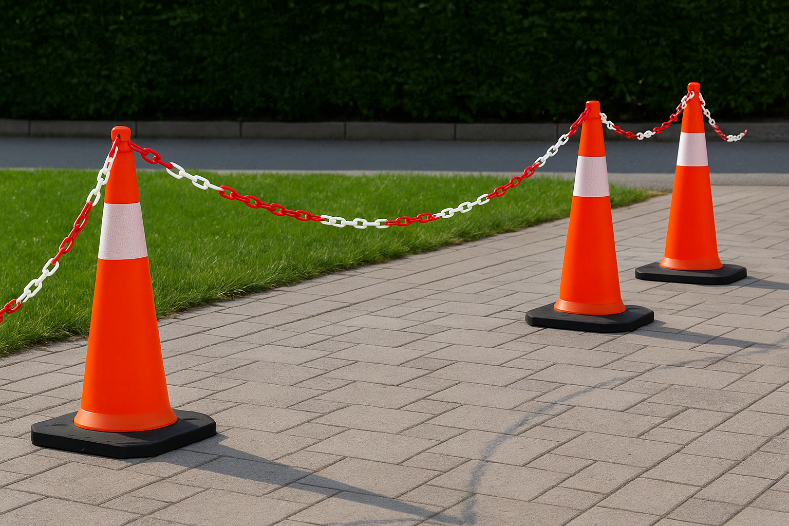 The Role of Plastic Chains in Traffic Management | Safety Solutions