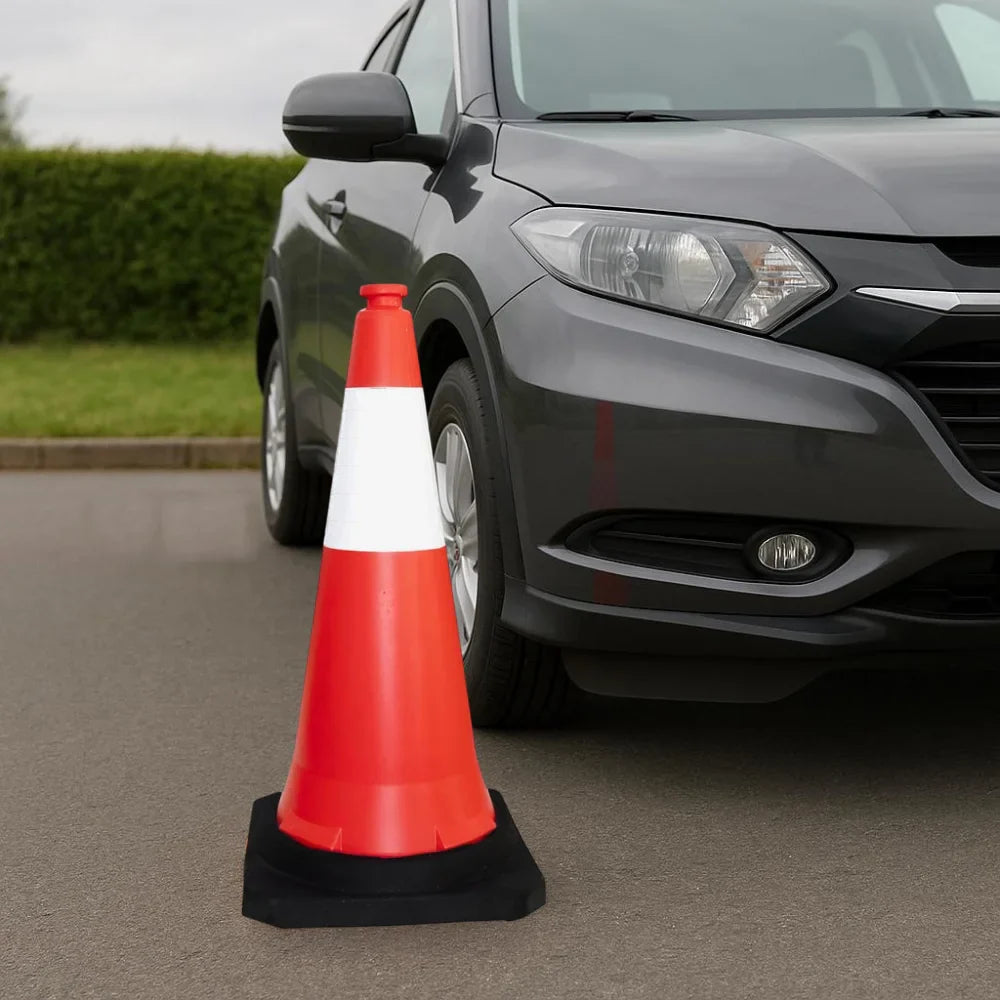750mm Traffic Cones UK | Tough, Reflective Safety for Every Site
