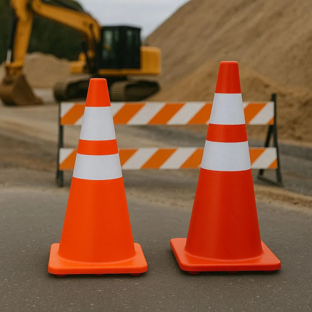 Construction Safety Cones - Shop Now