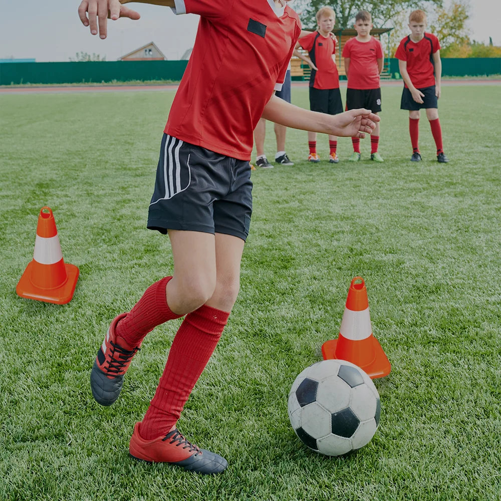 Kids Traffic Cones for Playgrounds, Sports and School Use
