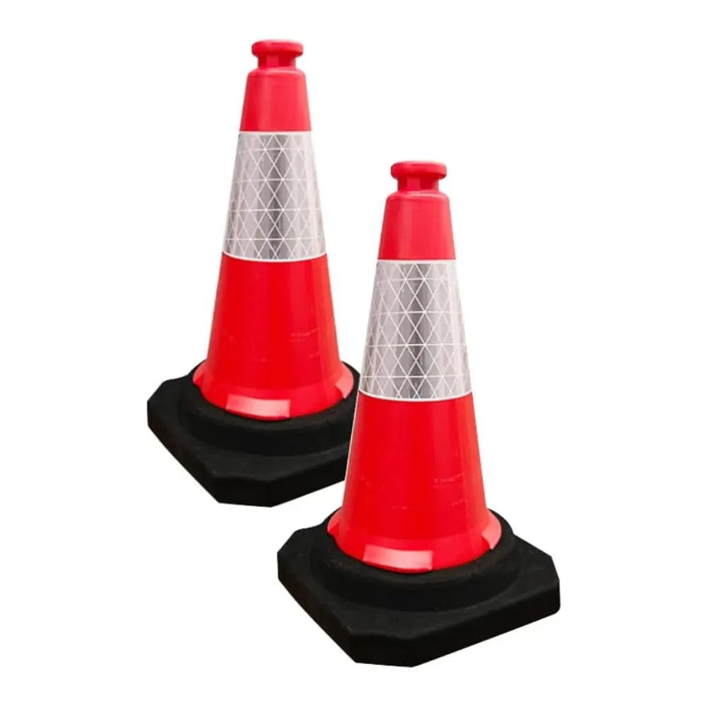 500MM Road Safety Traffic Cones - High-Visibility Safety Cones